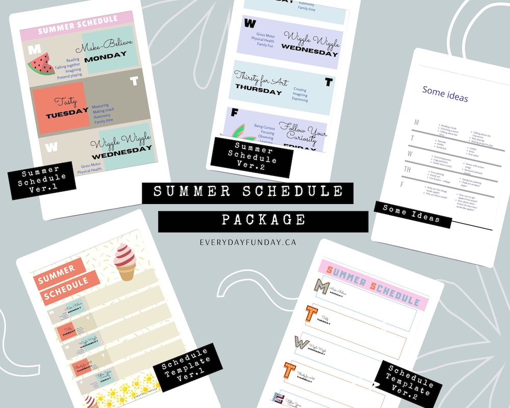 Summer Planning – Everyday Funday