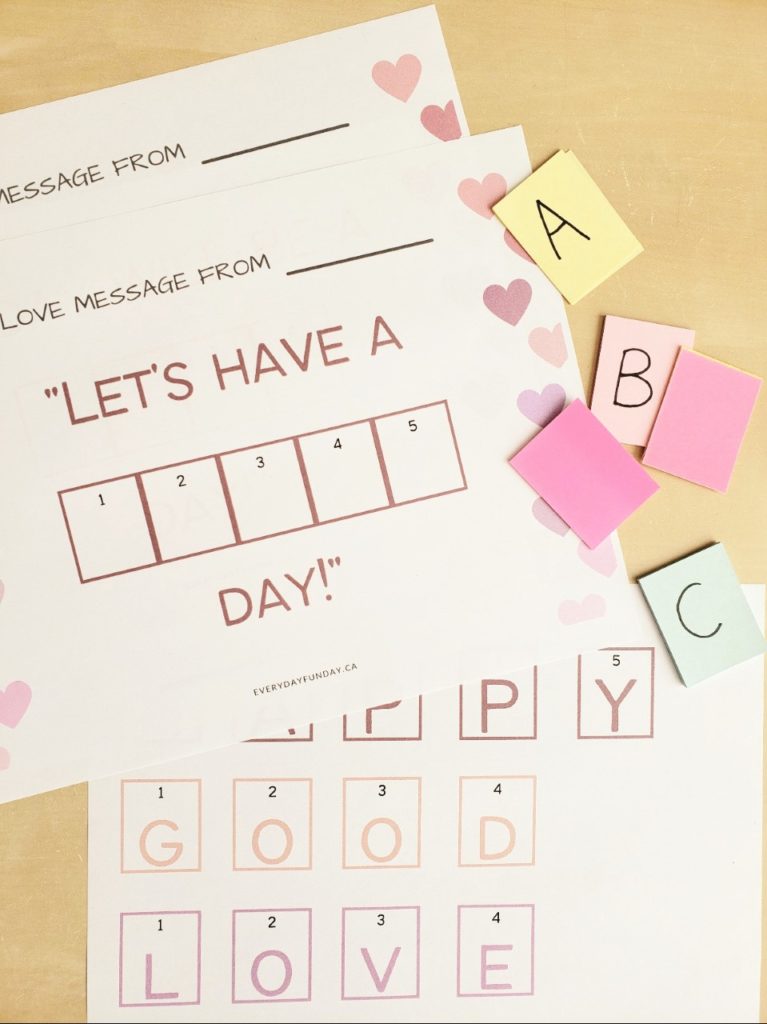 Secret Message Scavenger Hunt – Everyday Funday