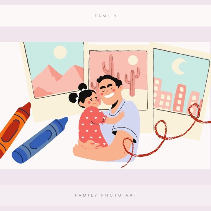 Family Day Activity – Art with Family Photo – Everyday Funday