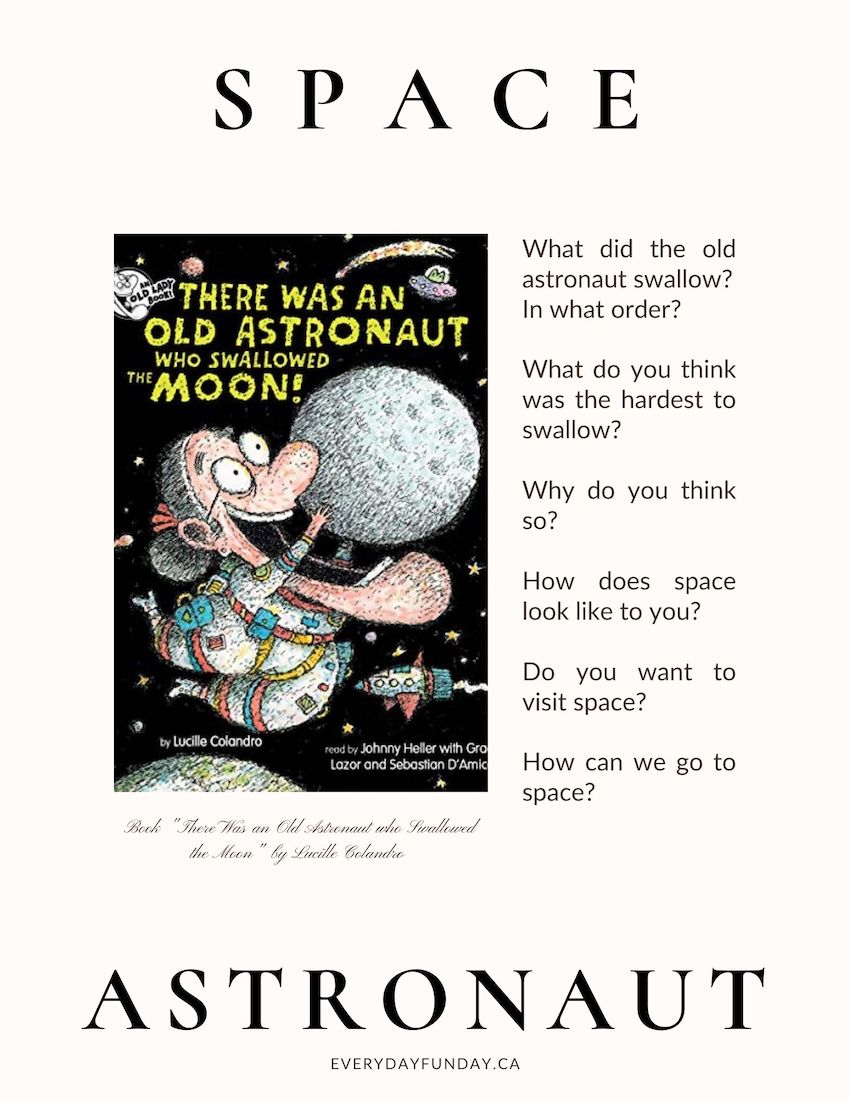 Widen Your Child’s Perspective || Book “There Was an Old Astronaut who ...